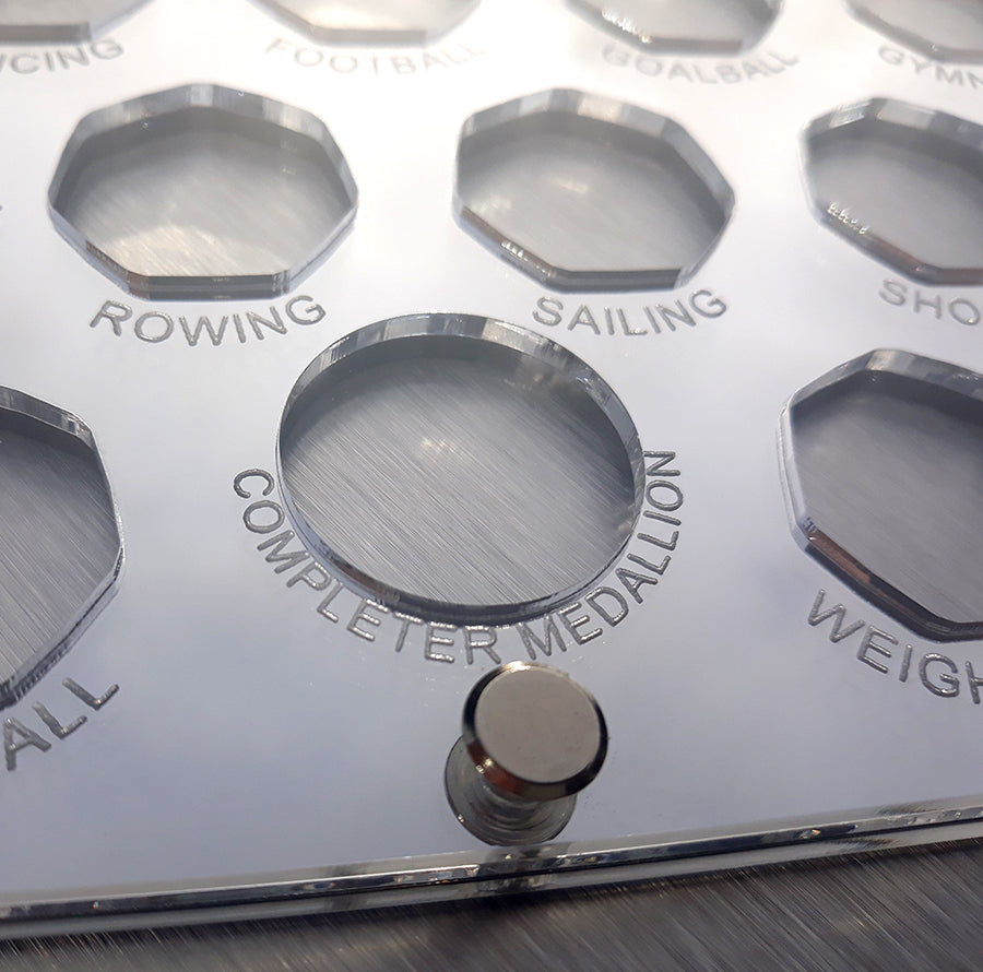 olympic 50p display case