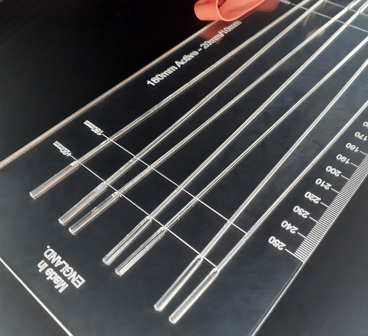 Professional Catapult Multi Flat Band Cutting Template with built in R ...