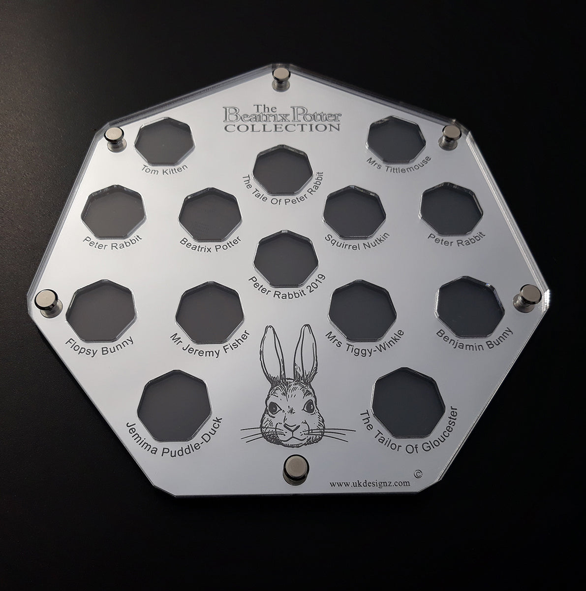 50p Beatrix Potter Coin Display Cases – UKDesignz