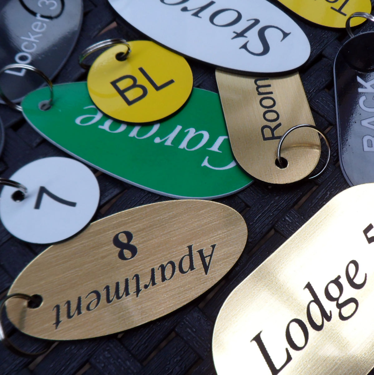 Key Fobs | Keyrings | Room Numbered Discs | Laminate Numbers | Tags ...