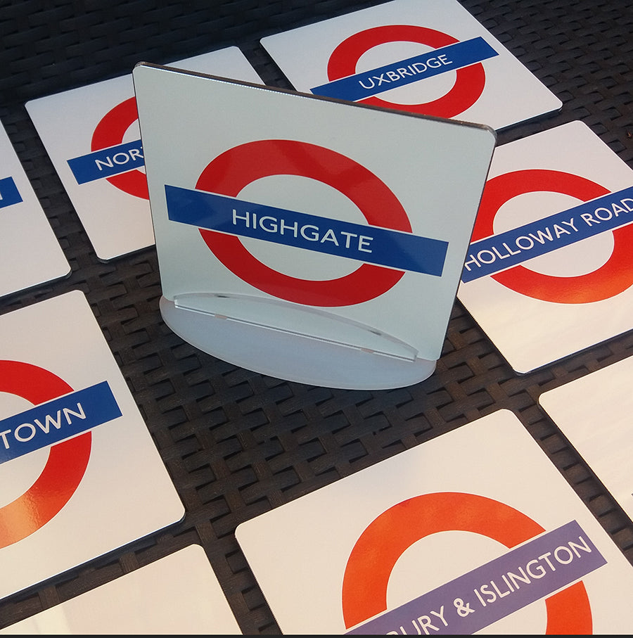 Wedding table top signs including stands – UKDesignz